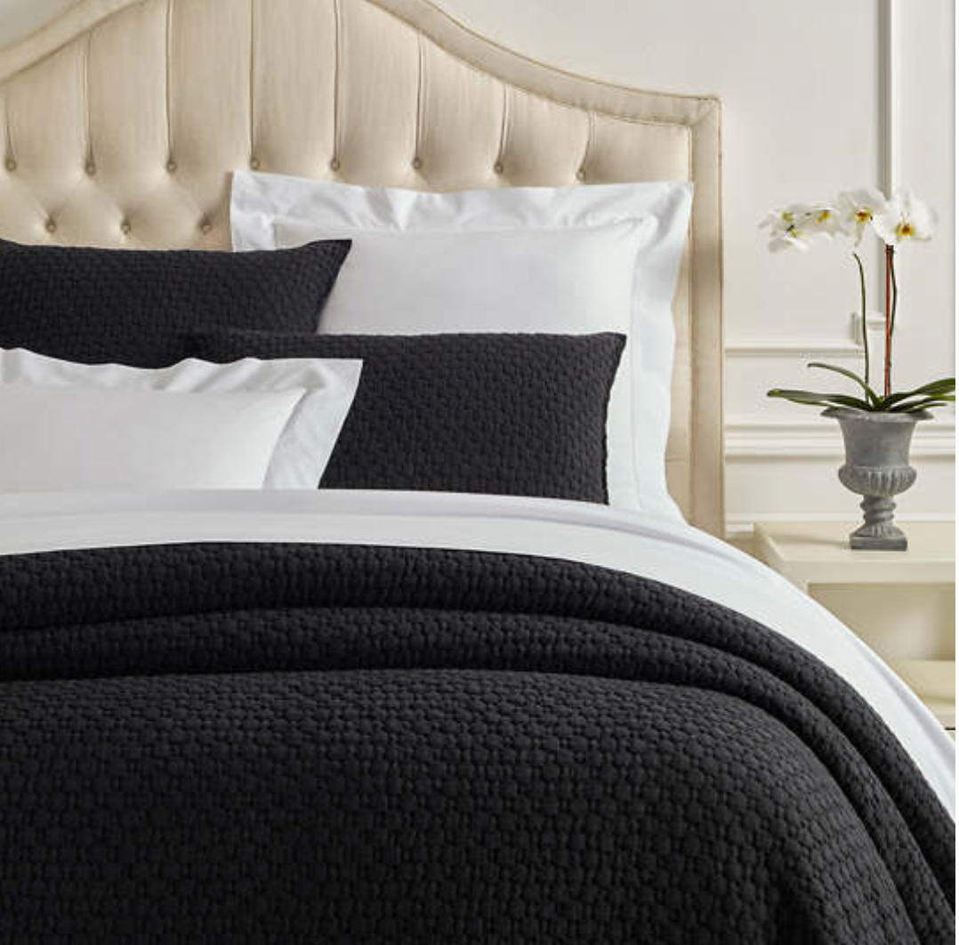 Silken Solid Puff Coverlet - Revibe Designs